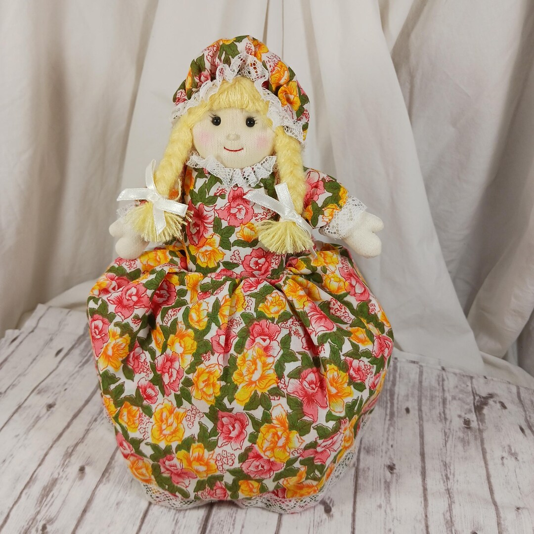 VTG Alma's Design Topsy Turvy Flip Doll Goldilocks & 3 Bears Fairy Tale ...