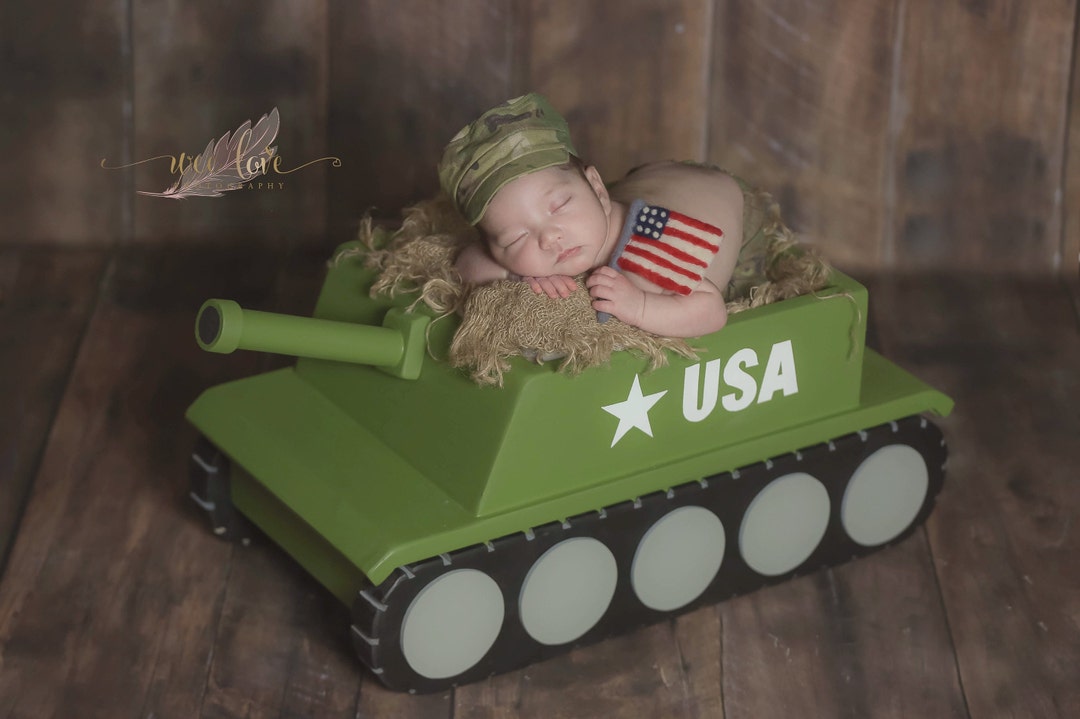 Wooden Tank Photography Prop - Etsy