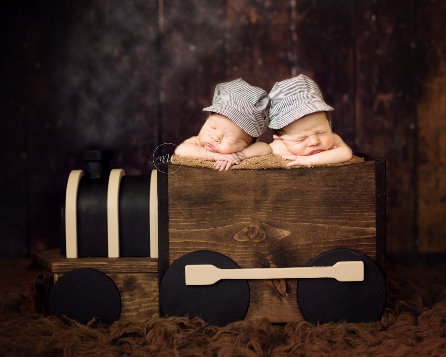 Wooden Train Photography Prop - Etsy