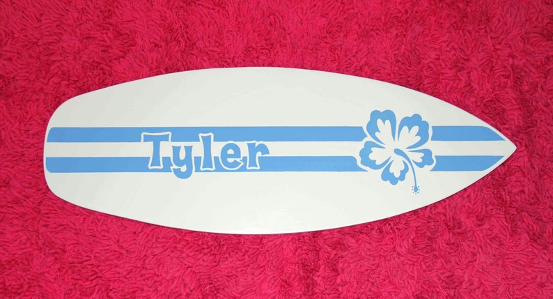 Personalized Wooden Surfboard Photography Prop - Etsy