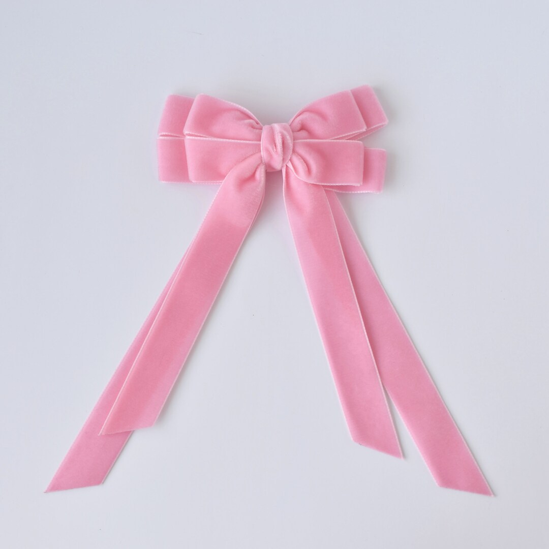 Emerson Velvet Bow, Velvet Hair Bow, Hair Bows for Women, Hair Bows for ...