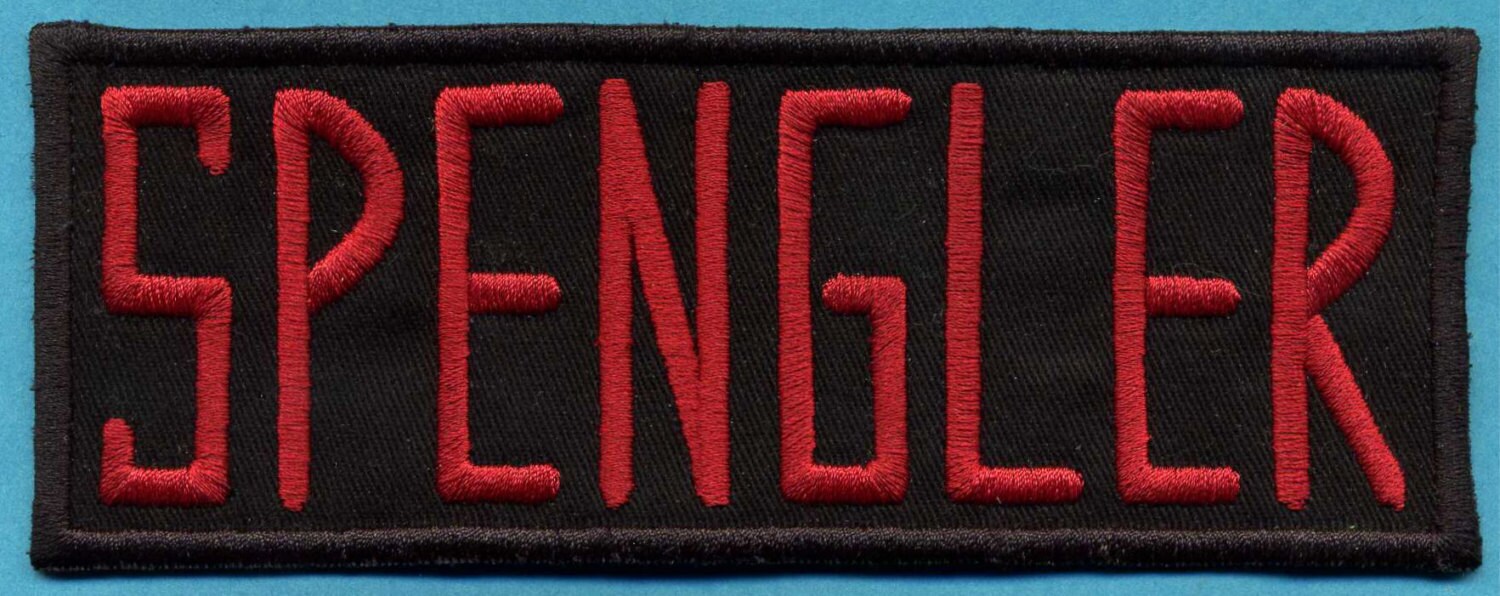 Ghostbusters Iron on Embroidered Name Tag Patch Choice of - Etsy