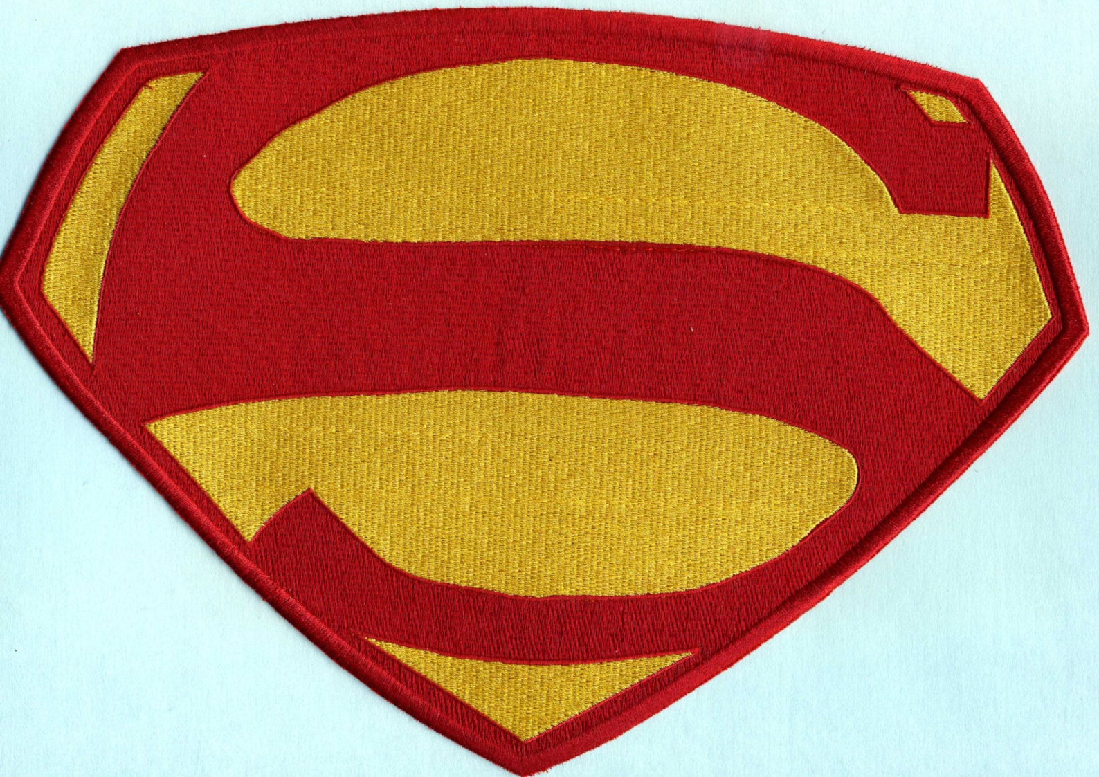 Embroidered George Reeves Superman Chest Logo Patch Choice Of Etsy