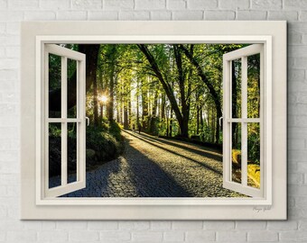 Window View Wall Art | Etsy