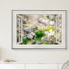 Cherry Blossom Window View Canvas Print - 3D Illusion Wall Art With ...