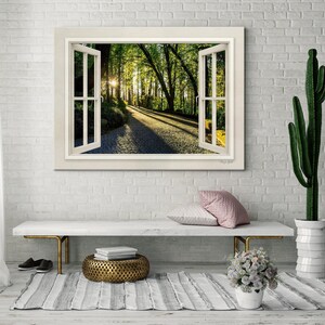 Window View Wall Art Window Canvas Prints Window View - Etsy