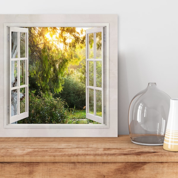Fake Window Wall Art - Etsy