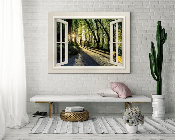 Window View Wall Art Window Canvas Prints Window View - Etsy