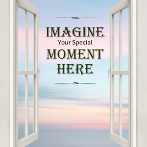 Your Photo as a Window Scene - Customizable Canvas Artwork - Modern ...