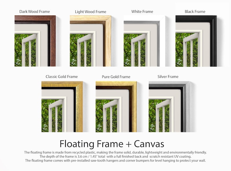 Green Forest View Through Open Window – Faux Window Canvas Wall Art - Etsy