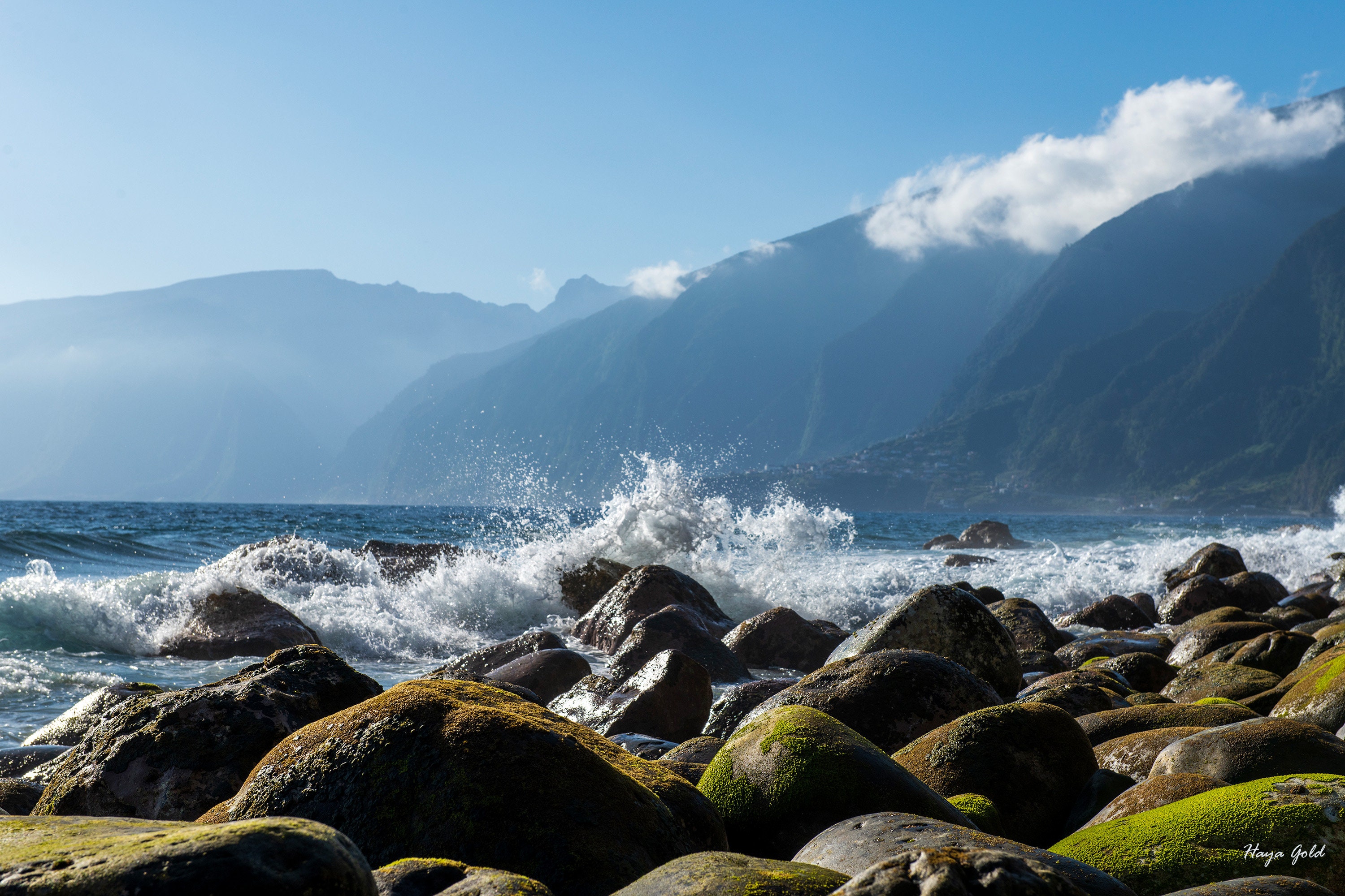 Seascape Photography Print - Atlantic Ocean Scenery on Madeira Island ...