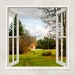 Country Landscape Window View Art Printed on Canvas Estonia - Etsy