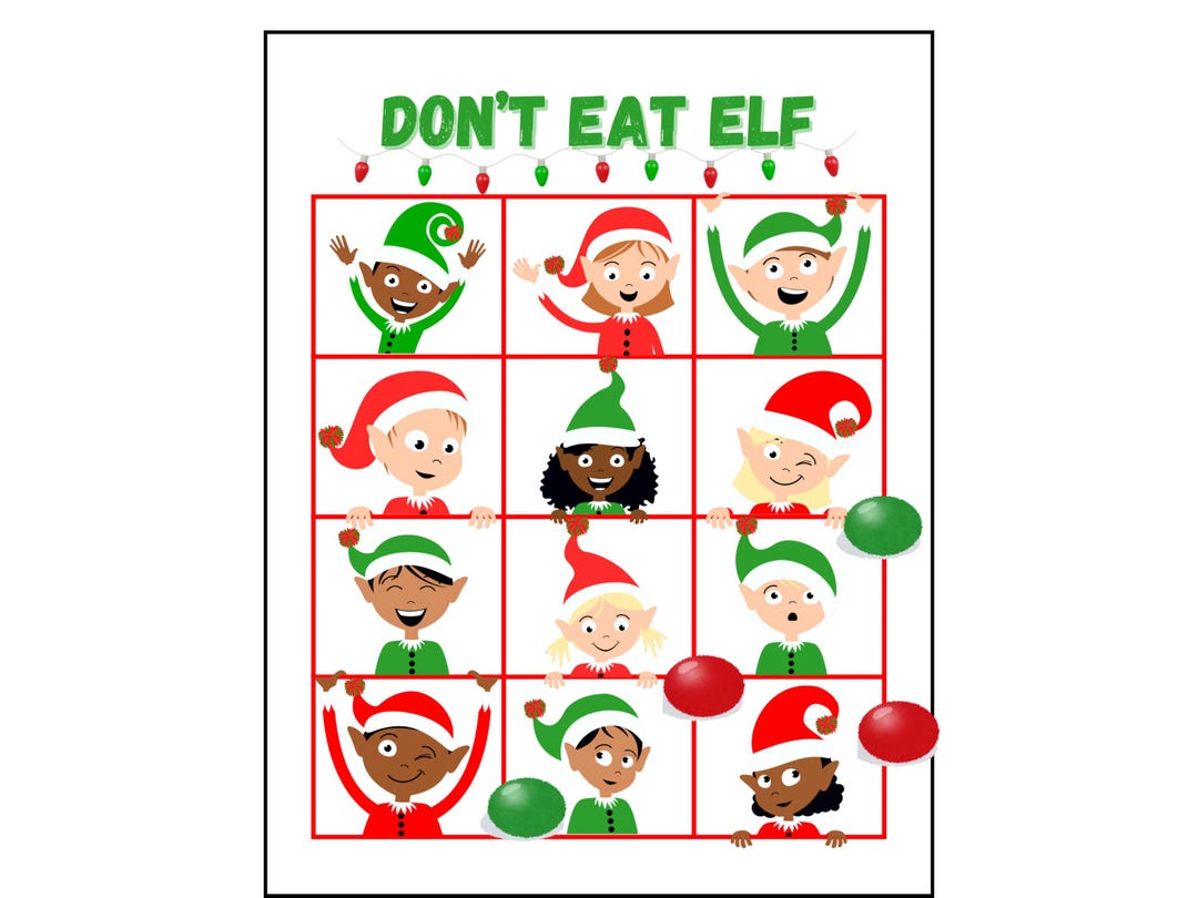 Easy Elf on the Shelf Printable Dont Eat Pete Christmas Elf Christmas ...