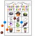 Halloween Trick or Treat Sign, Printable Candy Sign (instant Download ...
