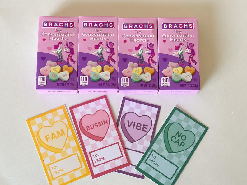 Gen Z Slang Candy Conversation Hearts- Valentine’s Day- School ...
