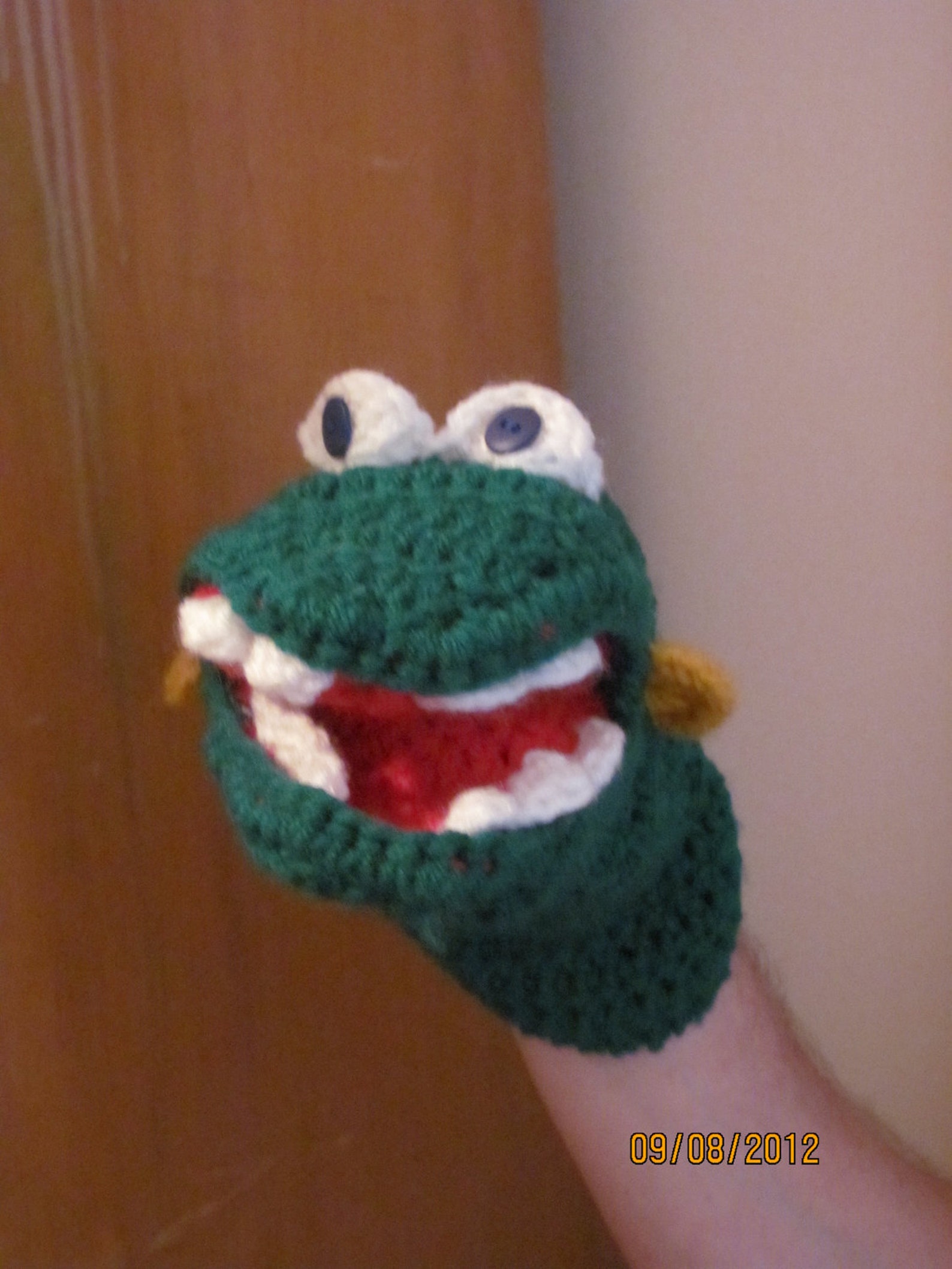 Crochet Pattern: Edgar or Edna Dragon Hand Puppet - Etsy