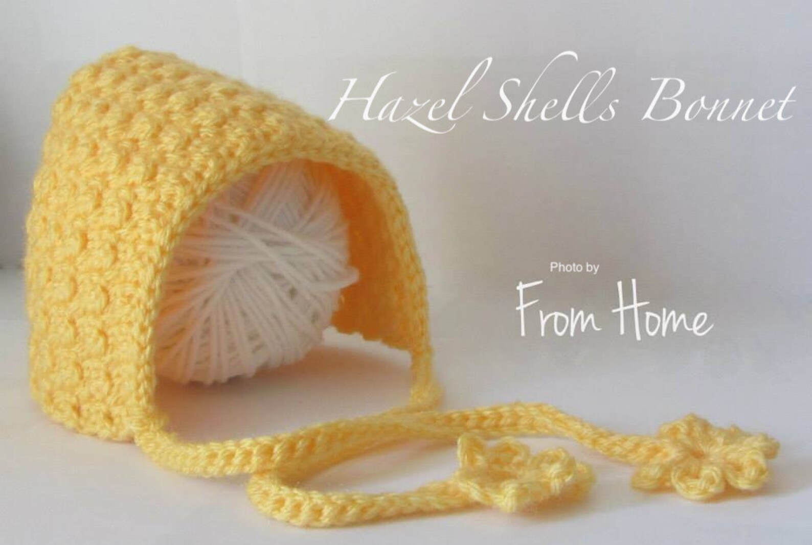CROCHET PATTERN: Hazel Shells Vintage Bonnet - Etsy