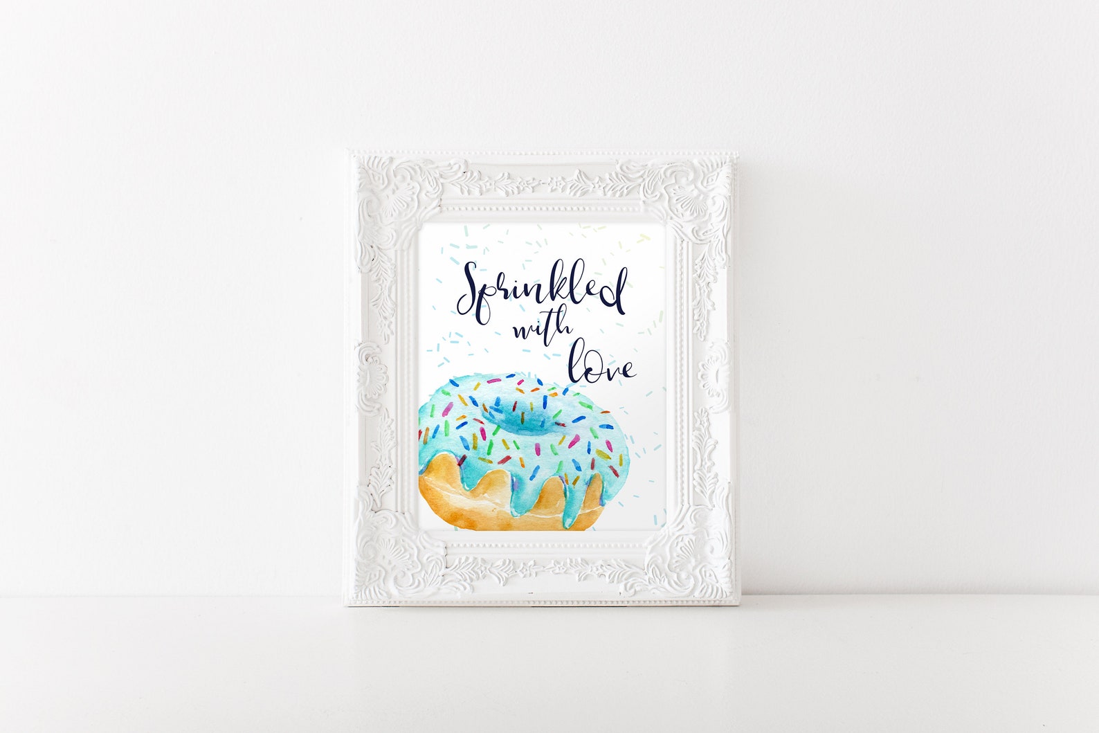 Sprinkle Baby Shower Decor Sprinkled With Love Donut Baby - Etsy