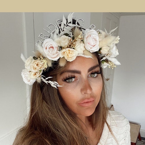Bridal Bride To Be Hen Do Party Night Ivory Cream Pearl Etsy Australia