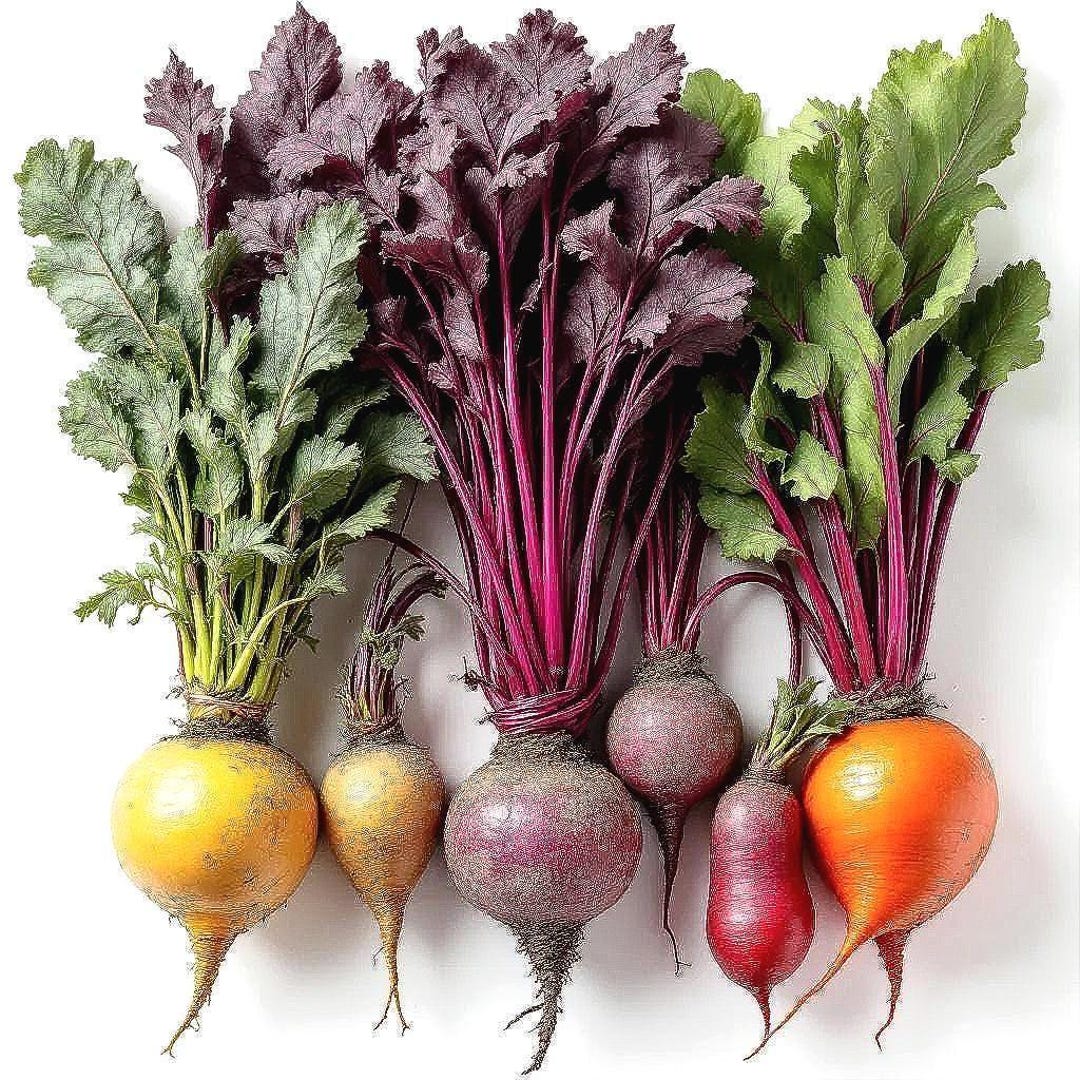 Heirloom Beet Seeds Collection: Five Varieties, Homegrown Sweetness ...