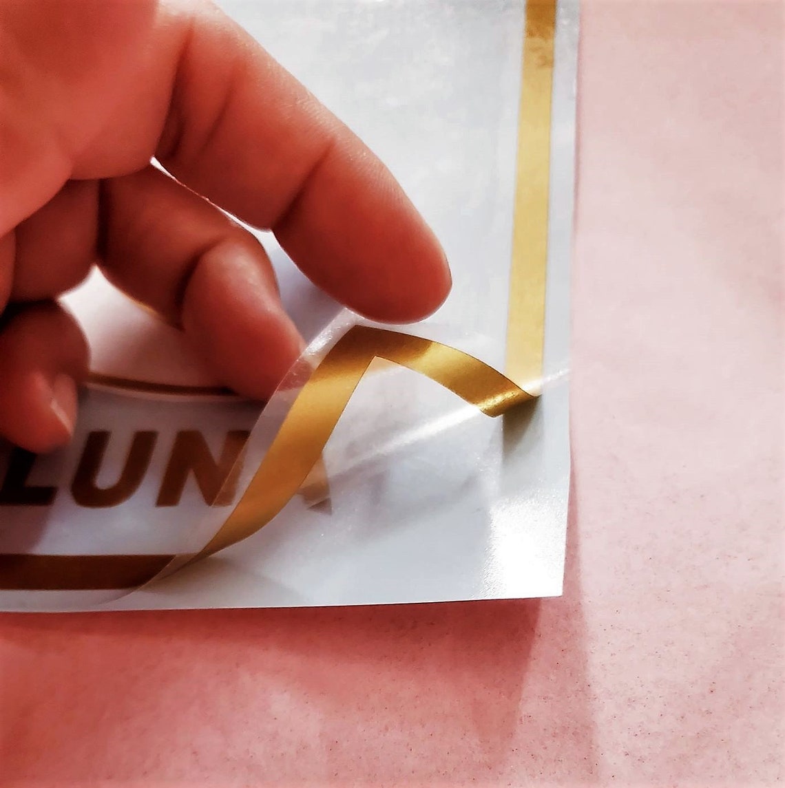 LA LUNA LOTERIA the Moon Vinyl Double Layered Sticker Decal - Etsy