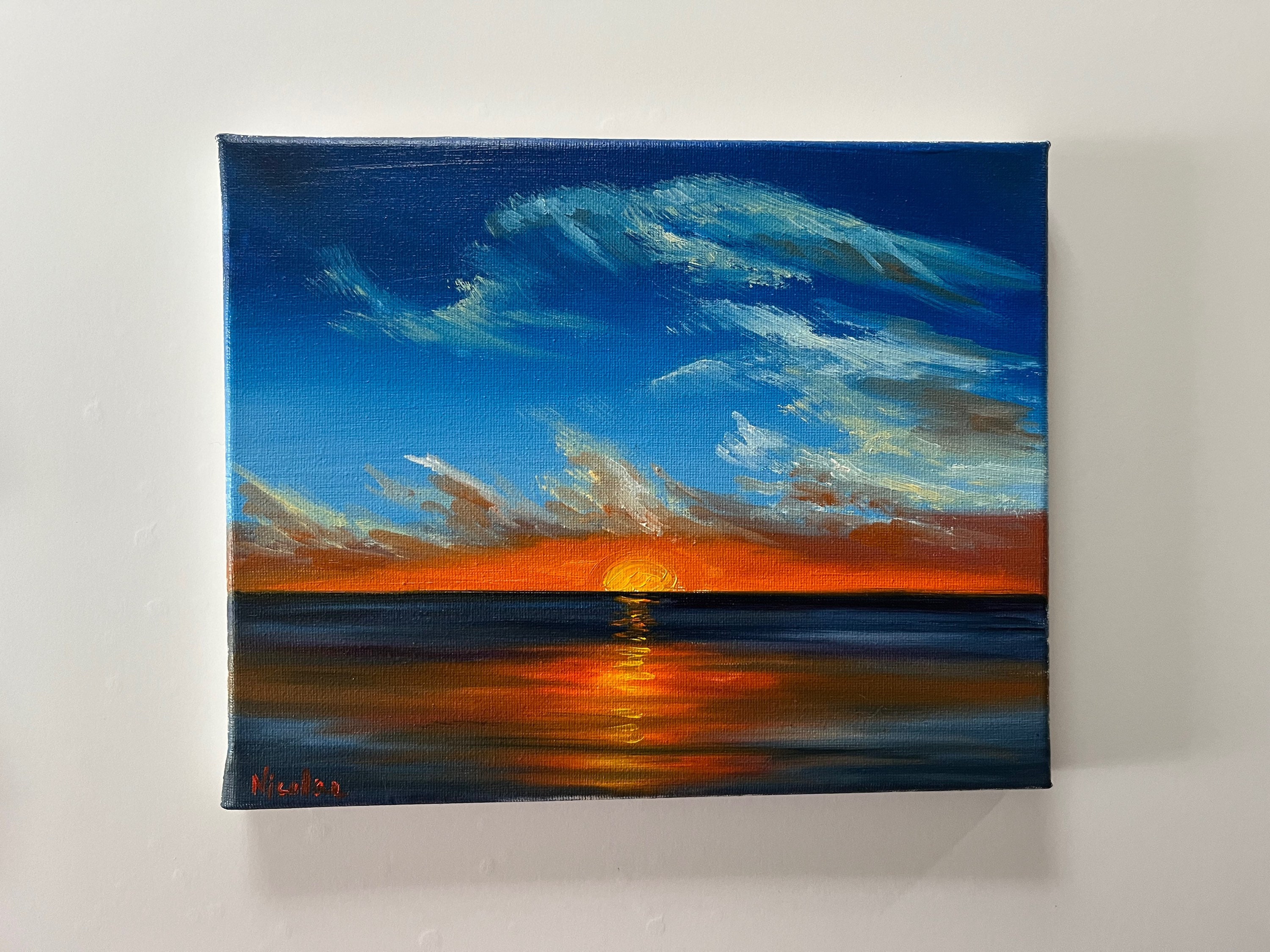 Oil Paintings Of Sunrise