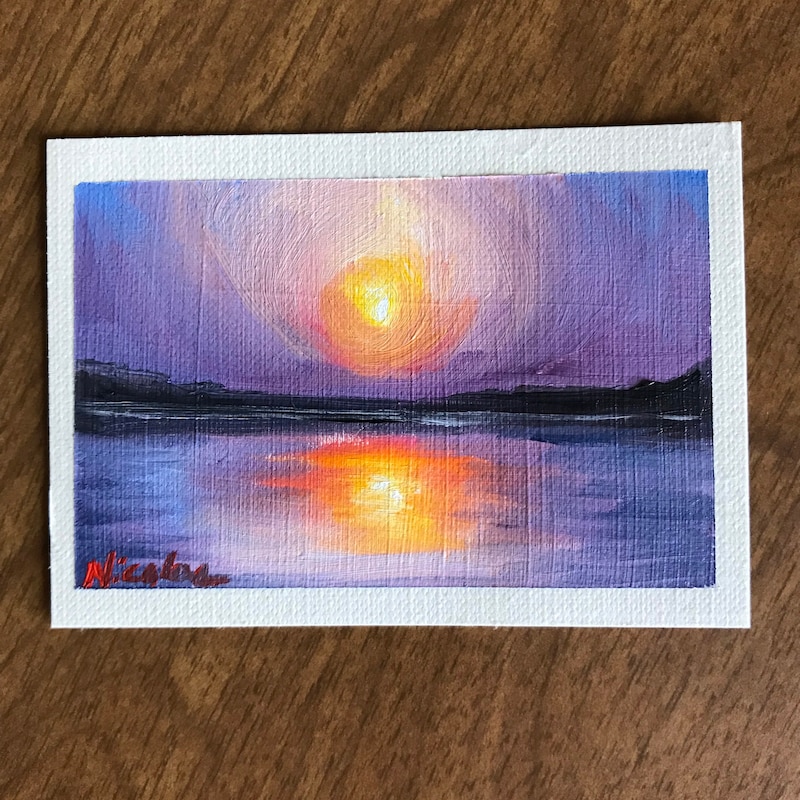 Aceo Painting - Etsy