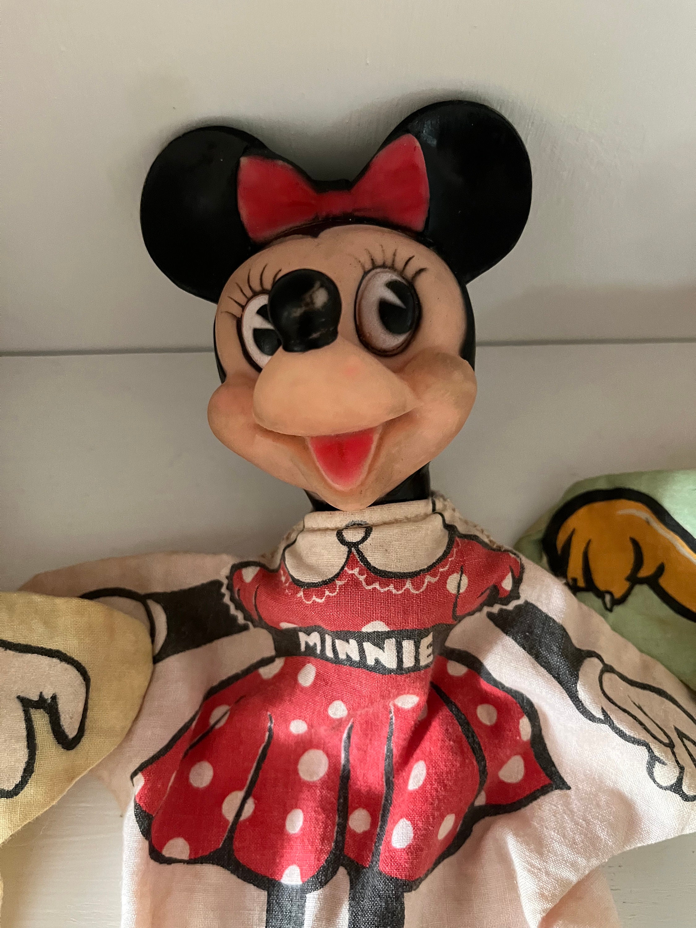 Vintage Character Hand Puppets Set of 4 - Etsy