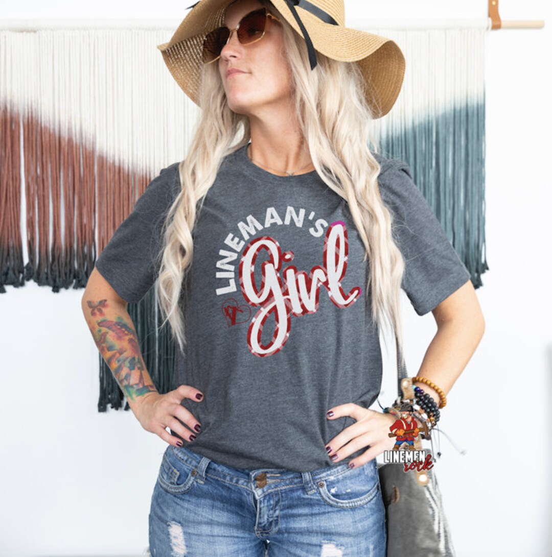Lineman's Girl | Linewife | Linelife | Lineman's Wife | Linewife Gift ...