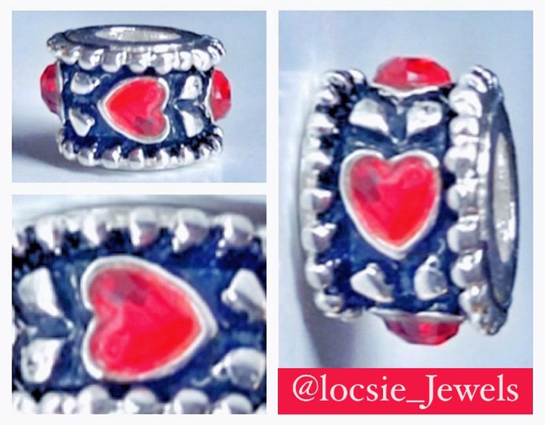 Silver Locs Ring With Red Heart, Locs, Loc Jewelry, Dreads - Etsy