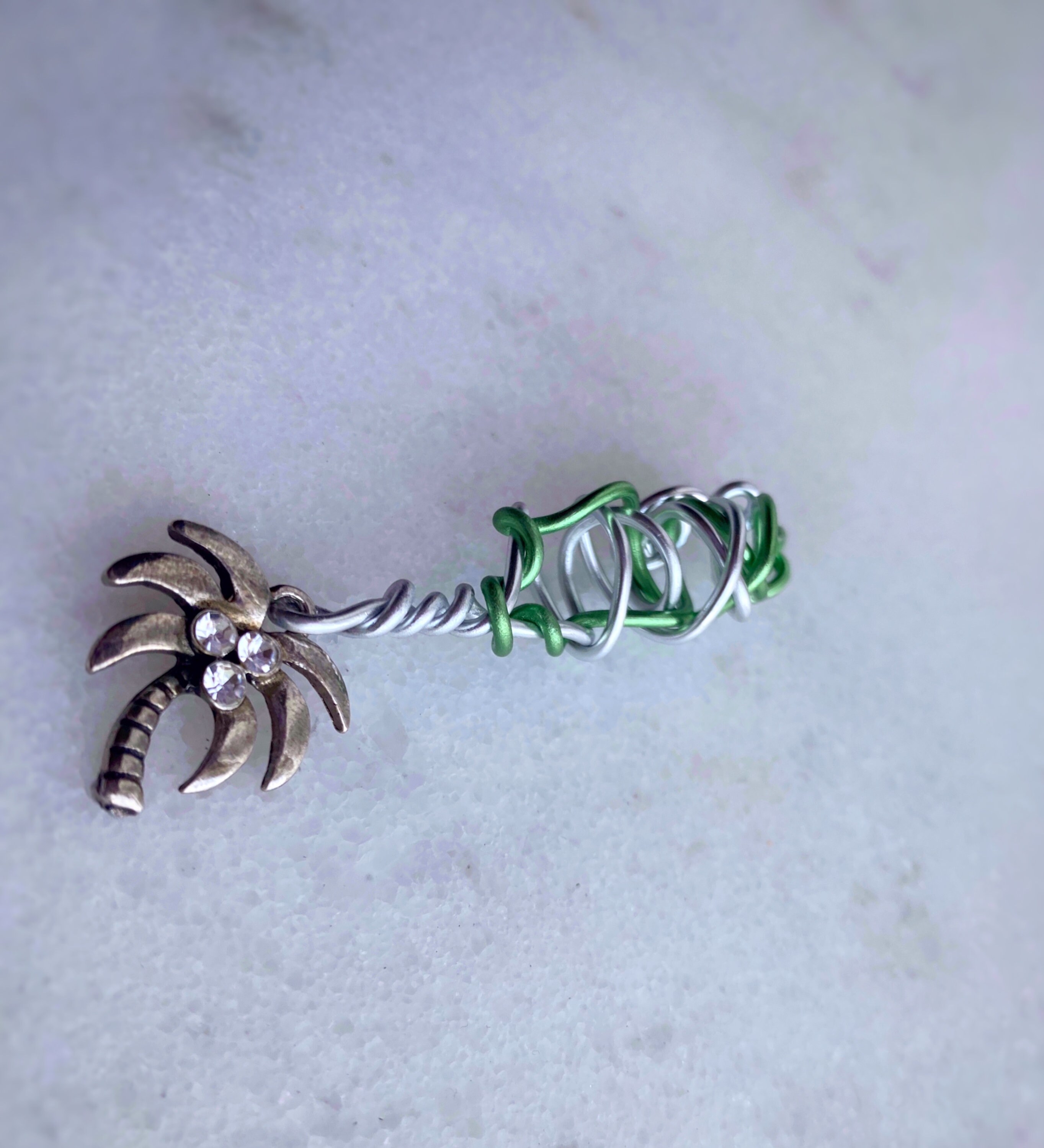 Palm Tree Loc Jewelry Locs Dreads Locs Accessories Hair | Etsy