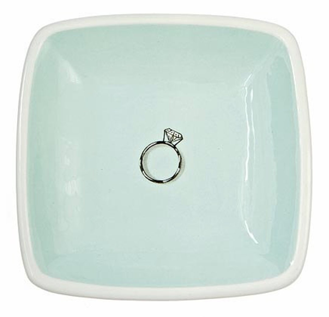 Ceramic Diamond Ring Tray - Etsy