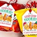 Printable Christmas Chip Tags Classroom Holiday Party Snack - Etsy