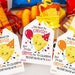 Printable Birthday Snack Tag Classroom Birthday Treat Tag Cheese Snack ...