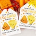 Printable Testing Day Snack Tag Classroom Treat Tag Cheese Snack Good ...