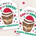 Printable Christmas Treat Tags Pudding Cup Tags School Labels - Etsy