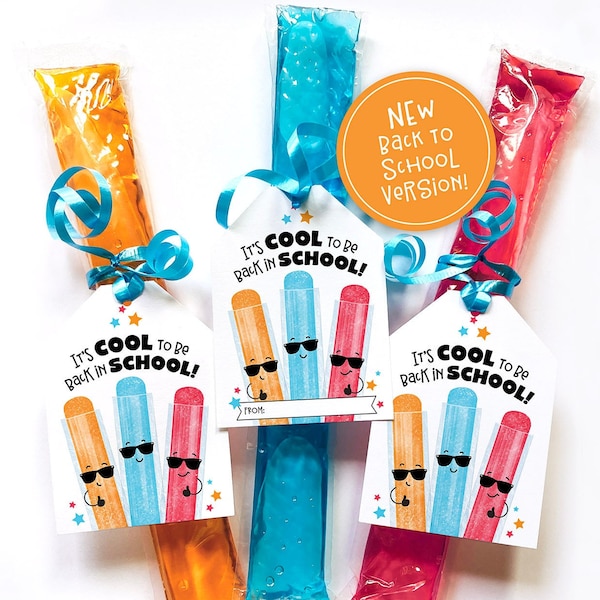 Popsicle Gift Tag - Etsy