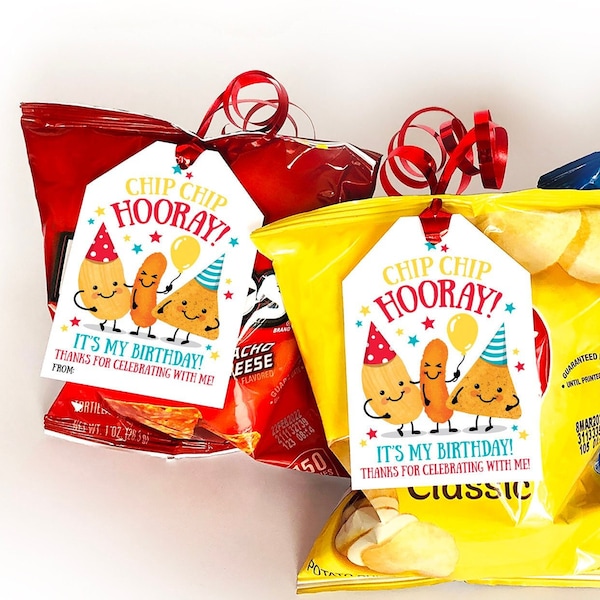 Goodie Bag Tags - Etsy