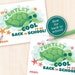 PRINTABLE Back to School Gift Tags for Students First Day of - Etsy