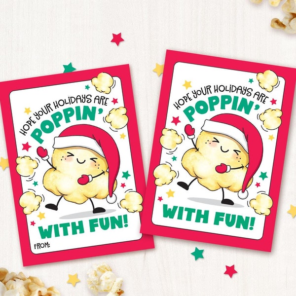 Popcorn Labels - Etsy