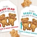 Last Day of School Printable Tag Classroom Treat Tag Teddy Bear Grahams ...