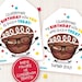 Printable Birthday Treat Tag Classroom Birthday Treat Prepackaged Party ...