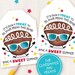 Last Day of School Treat Tag Printable Cupcake Tag End of School Year ...