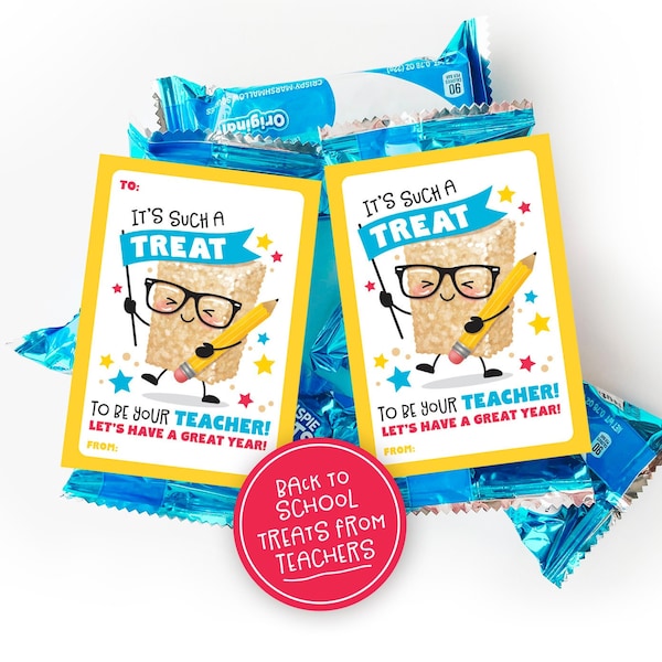 Teacher Treat Tag - Etsy