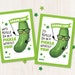 Printable Pickle Thank You Tags Teacher Appreciation Week Volunteer ...