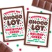 Printable Christmas Chocolate Tag Classroom Treat Bag Hot Chocolate ...