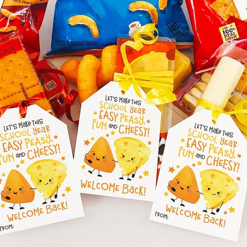 PRINTABLE Happy First Day of School Tags Gift Tags Labels - Etsy