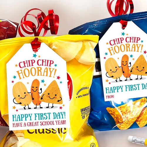 Back to School Gift for Students Printable Smores Tags First - Etsy