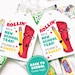Printable Back to School Fruit Rolls Fruit Tags First Day of School ...
