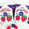 Valentine's Day Gift Tags - Berry - Printable - School Valentines ...